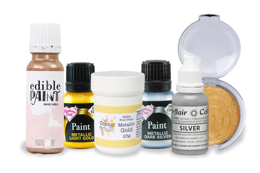 Edible Food Paints for Cake Decorating - Huge Discounts